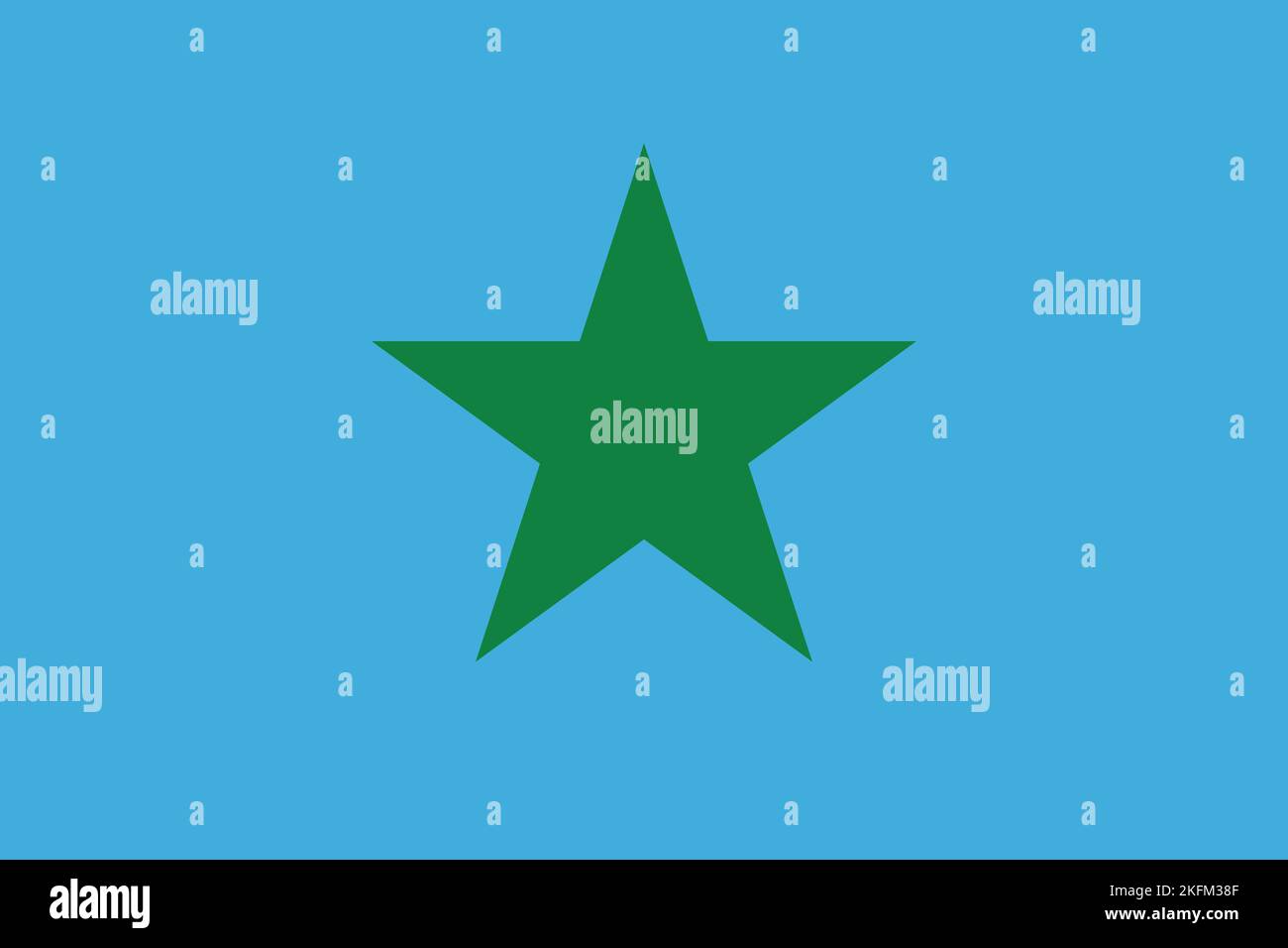 Simple flag of Vemerana. Correct size, proportion, colors Stock Vector ...