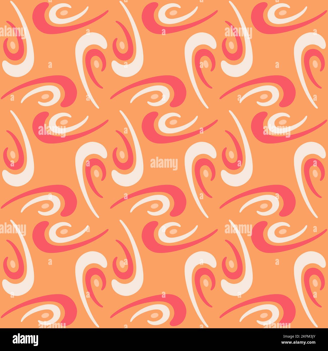 Seamless swirl pattern for prints, textile, web, advertising and any ...