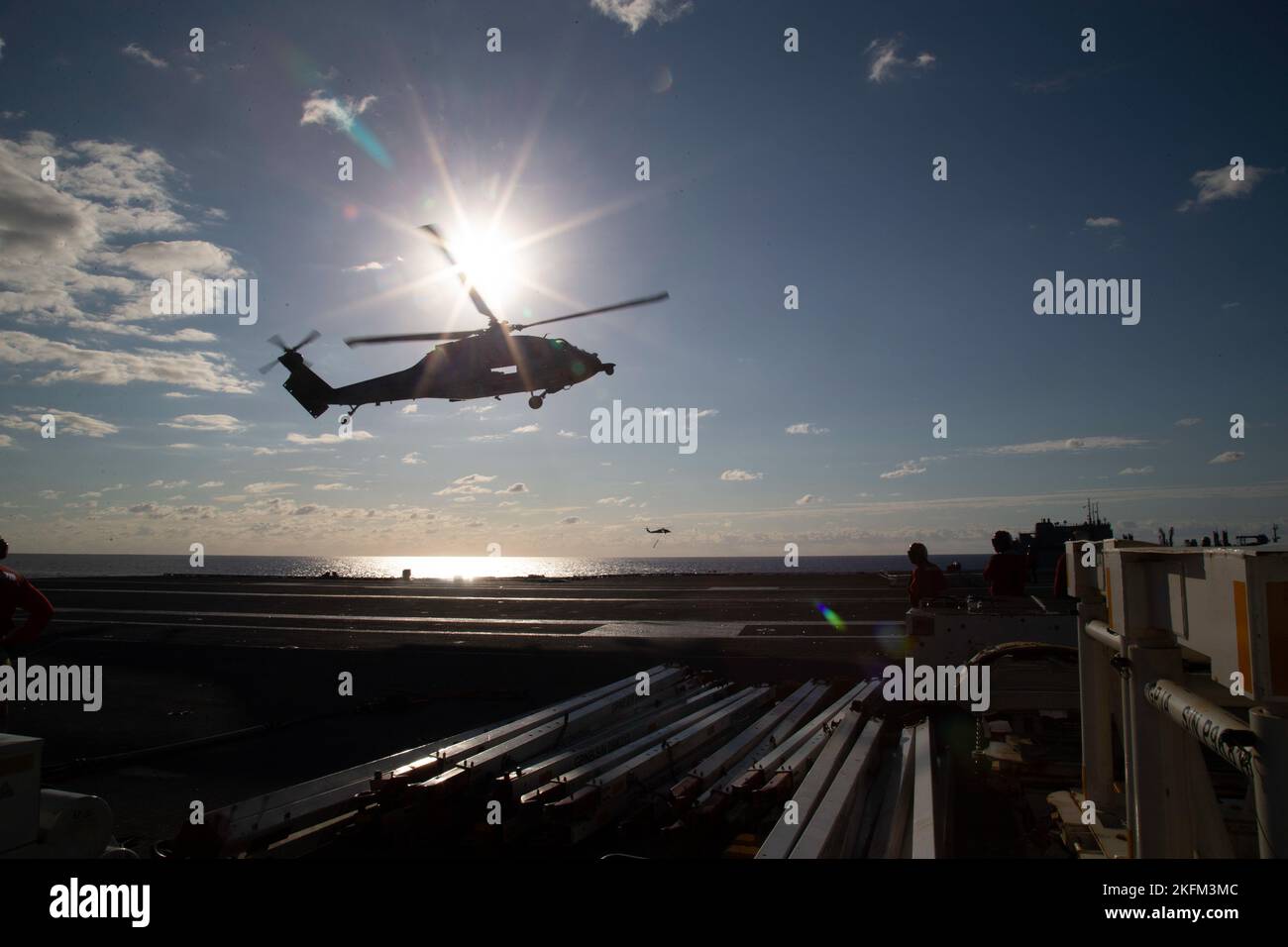 An MH-60S Nighthawk attached to the "Tridents" of Helicopter Sea Combat ...
