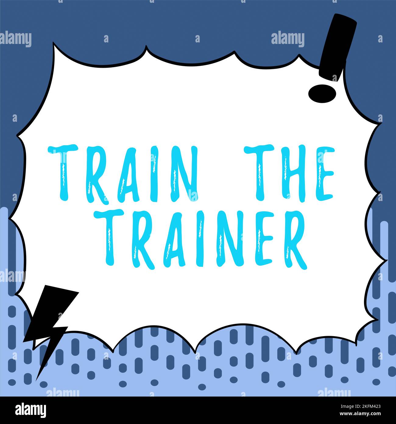 Inspiration showing sign Train The Trainer. Word Written on identified ...