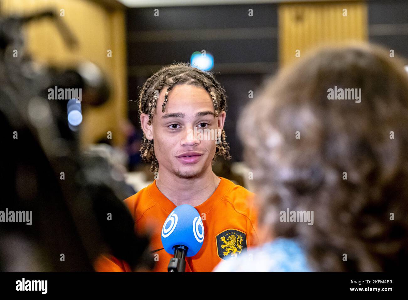 DOHA, 19-11-2022 Oranje in Qatar. Team Netherlands preparing for the ...