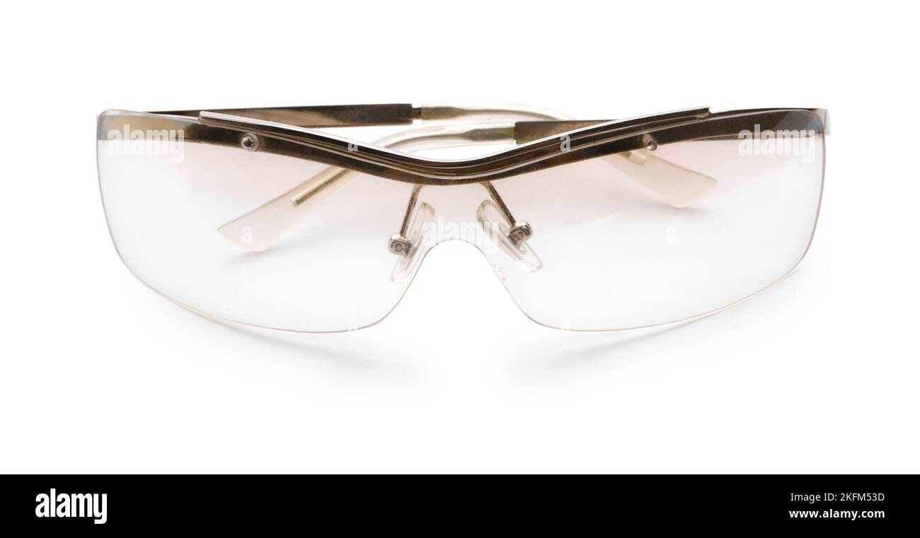 glases isolated on a white background Stock Photo - Alamy