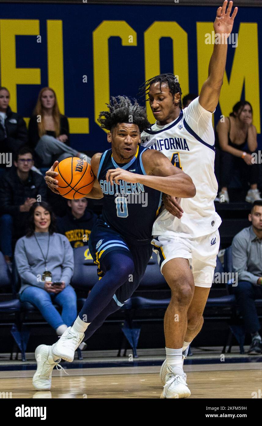 November 18 2022 Berkeley, CA U.S.A. Southern University Jaguars ...