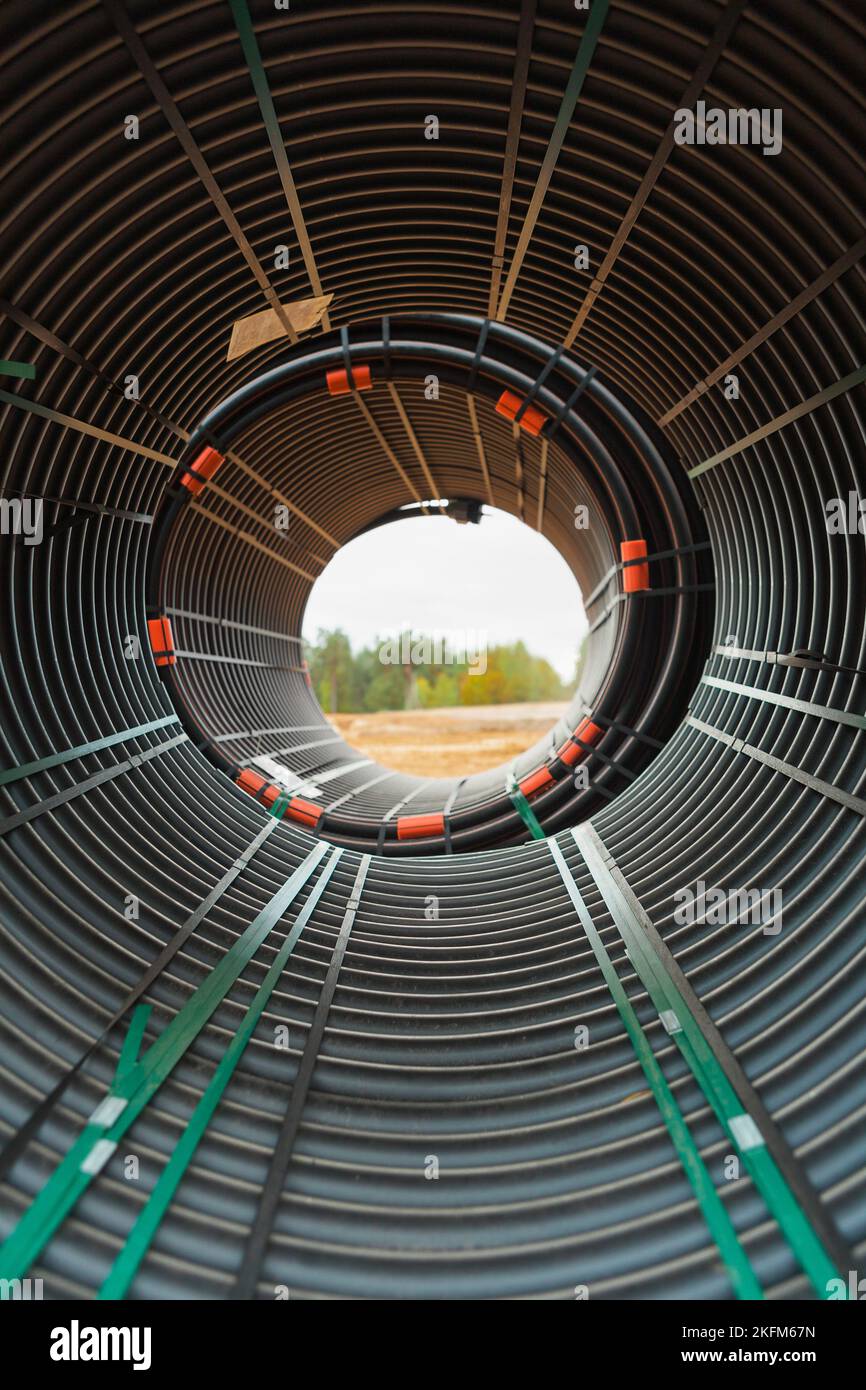 roll of pipes Stock Photo - Alamy