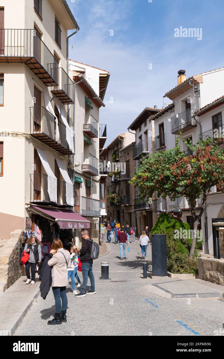 Morella Castellon province Valencian Community Spain Tourists and ...