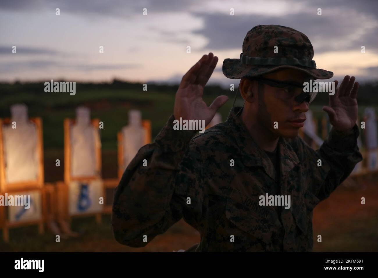 U.S. Marine Corps Lance Cpl. Treveon Johnson, an inventory management ...