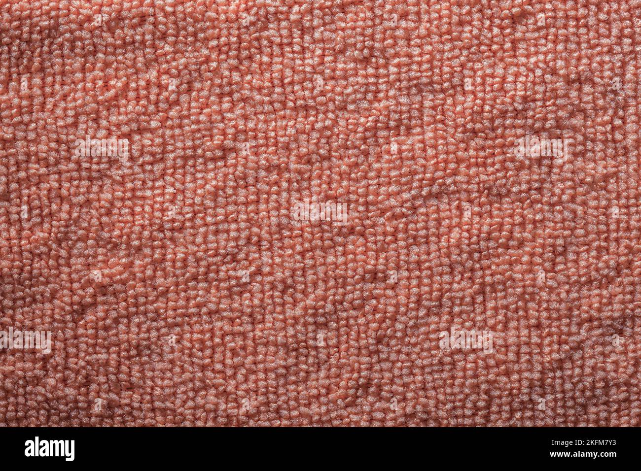 New kitchen pink dishwashing cloth Stock Photo - Alamy