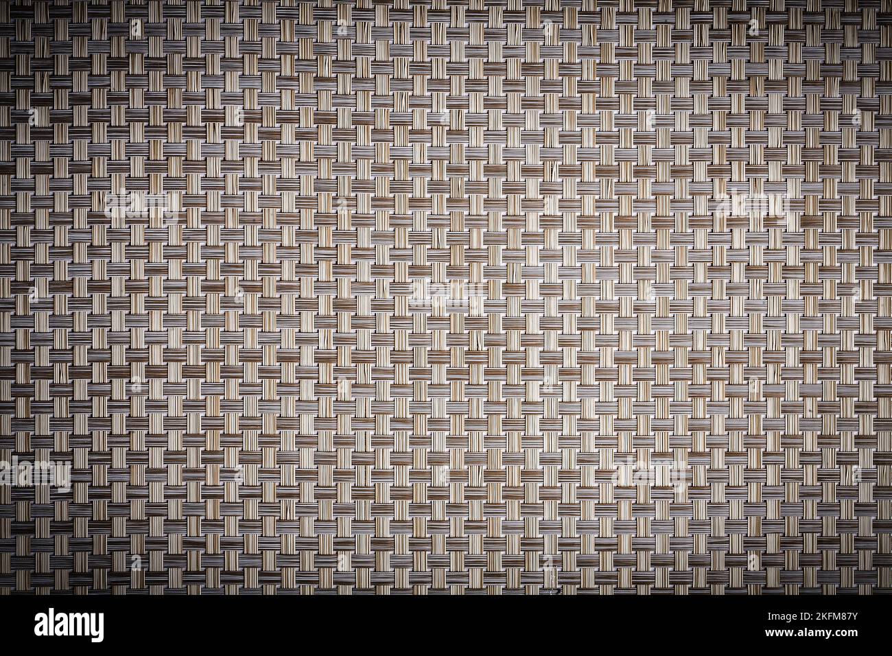 old wicker mat texture close up Stock Photo - Alamy