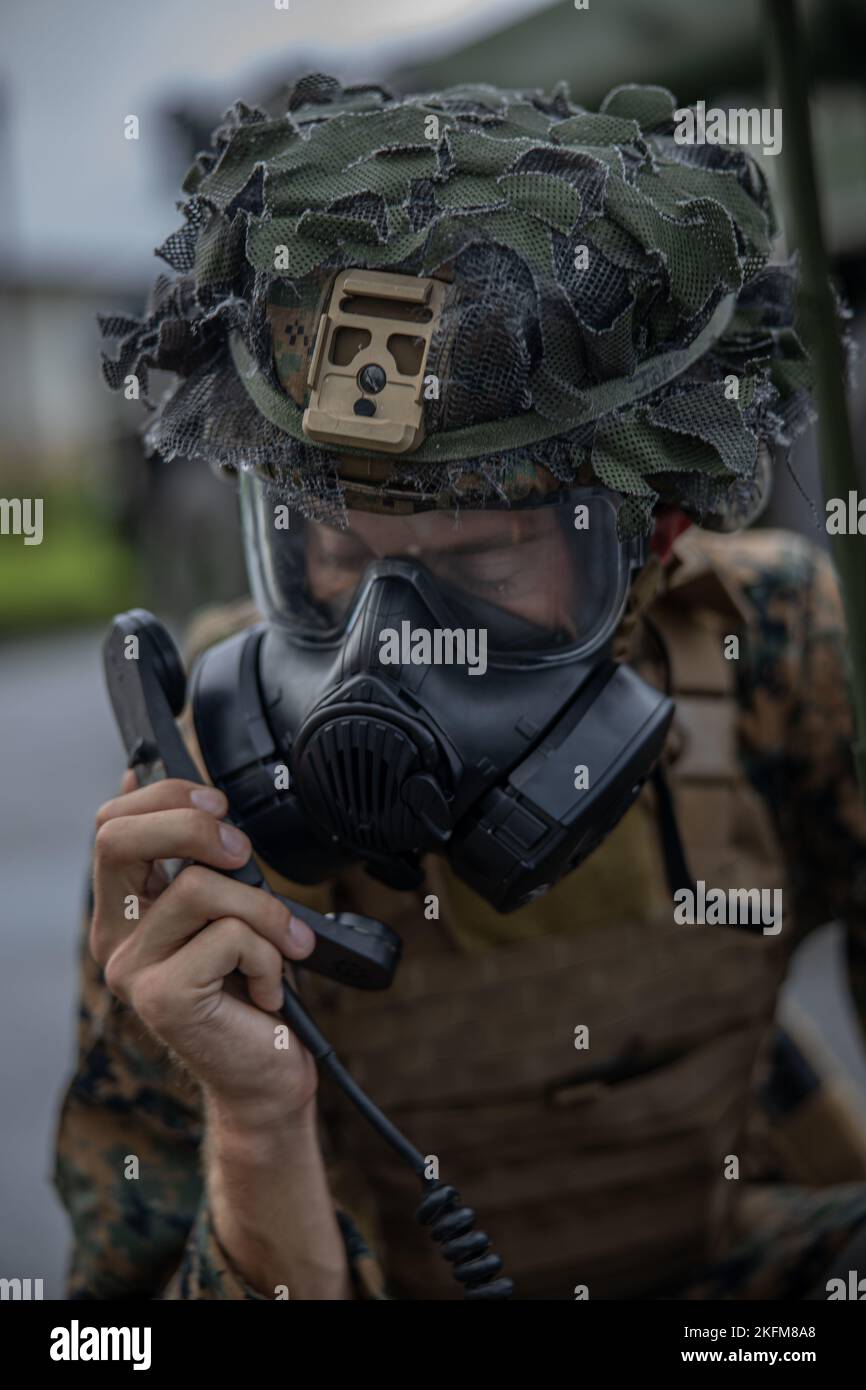 U.S. Marine Corps Sgt. Tyler Jarot, a combat engineer with Marine Wing ...