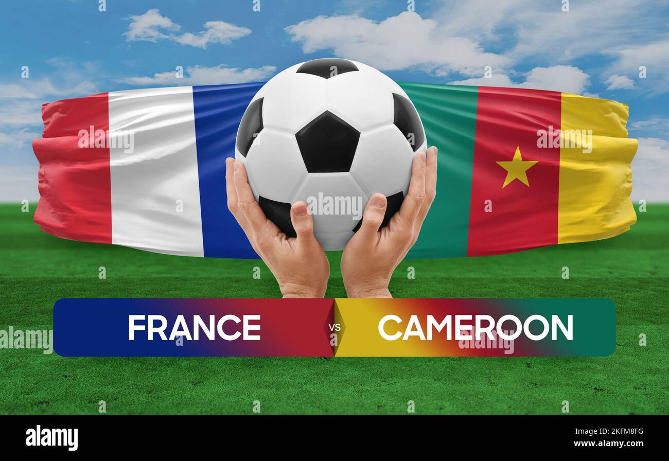 France vs Cameroon national teams soccer football match competition ...