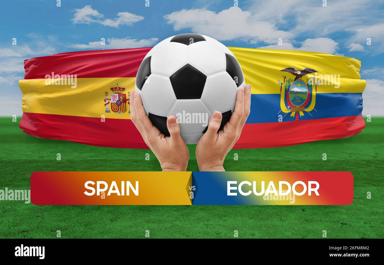 Spain vs ecuador hi-res stock photography and images - Alamy