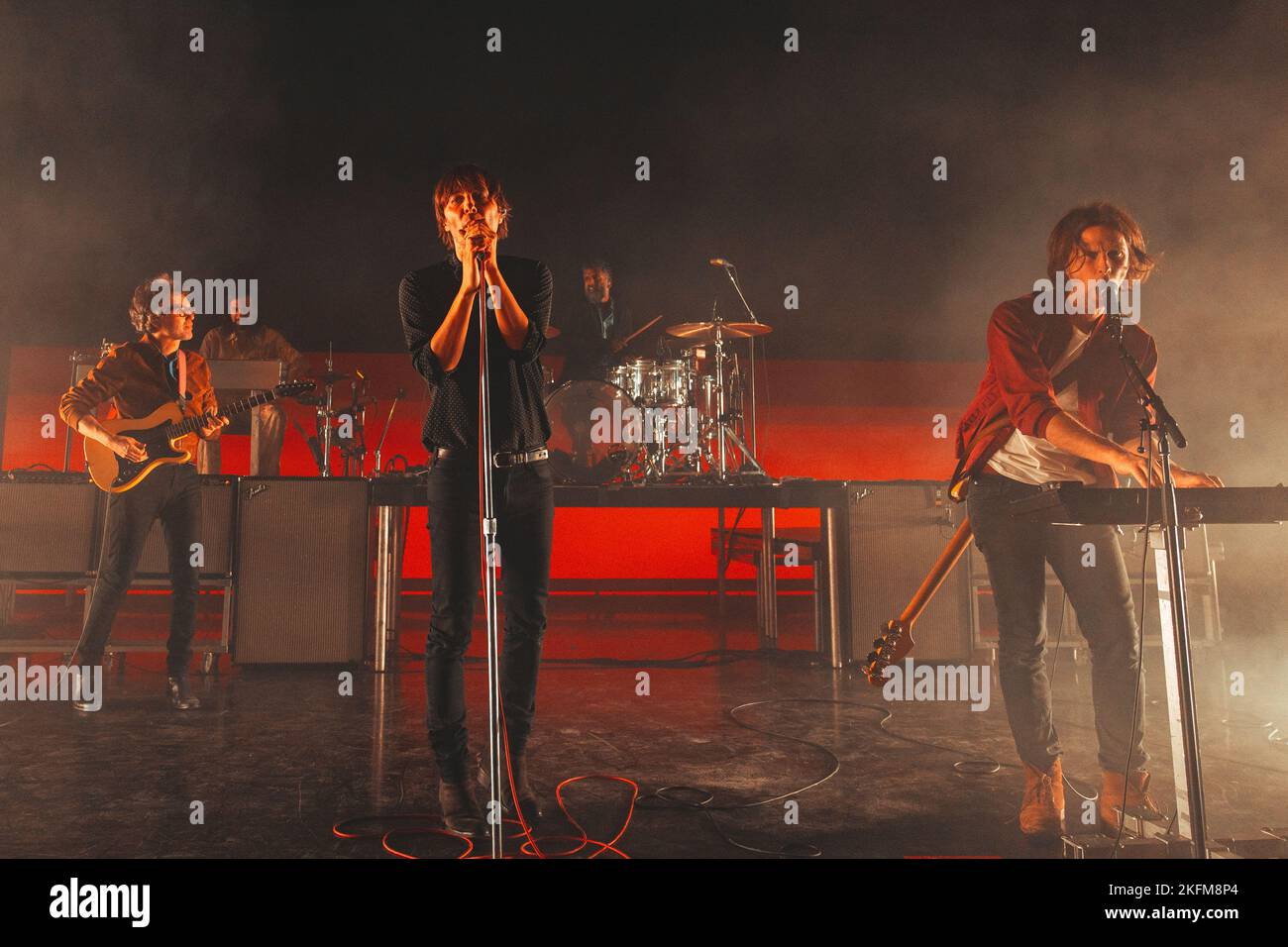 Milan, Italy, 18th Nov 2022. Phoenix perform live at Alcatraz in Milan ...