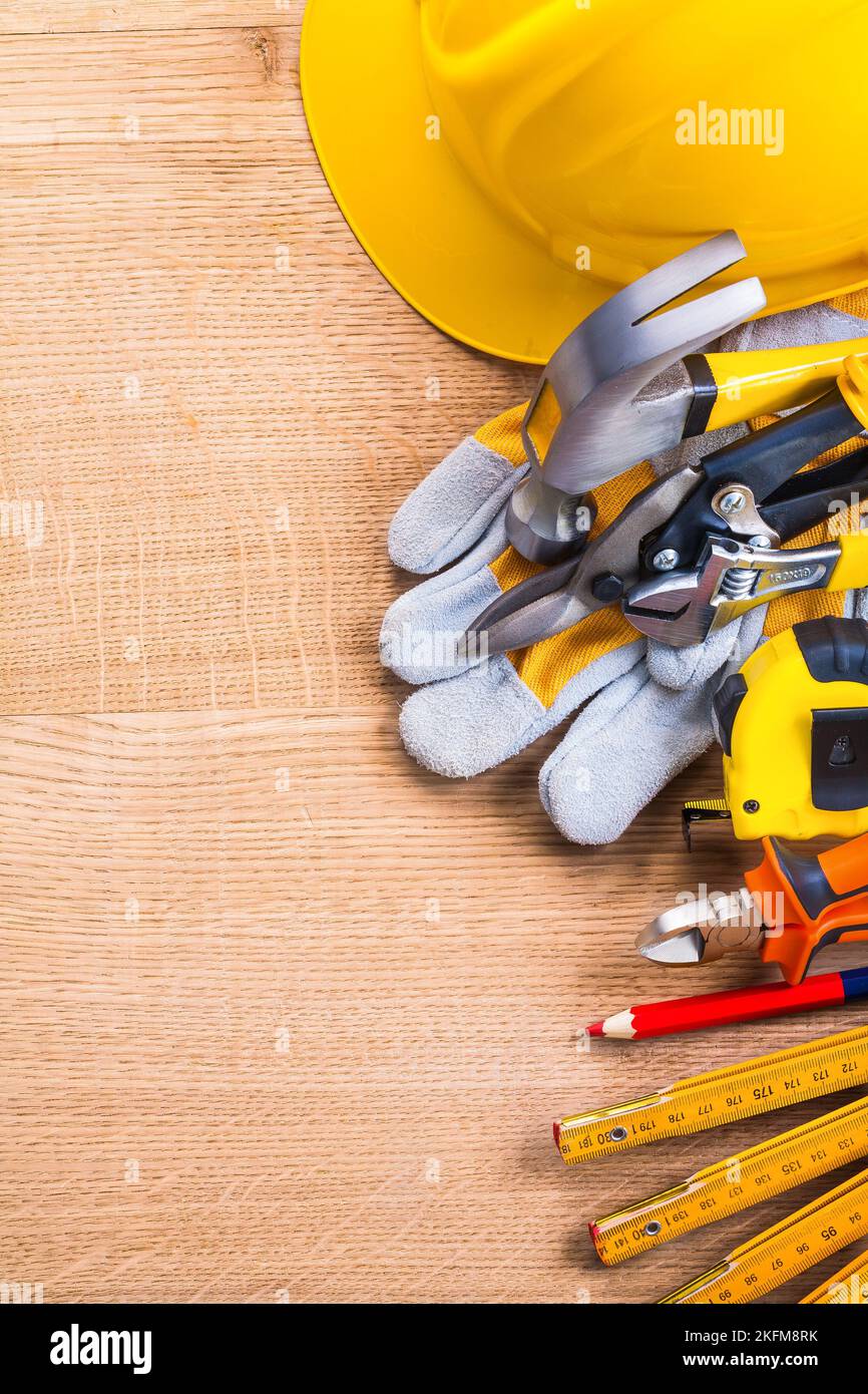 organized copyspace meter pencil nippers tapeline wrench cutter claw ...