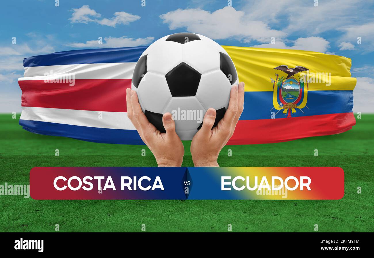 Costa rica vs ecuador hi-res stock photography and images - Alamy