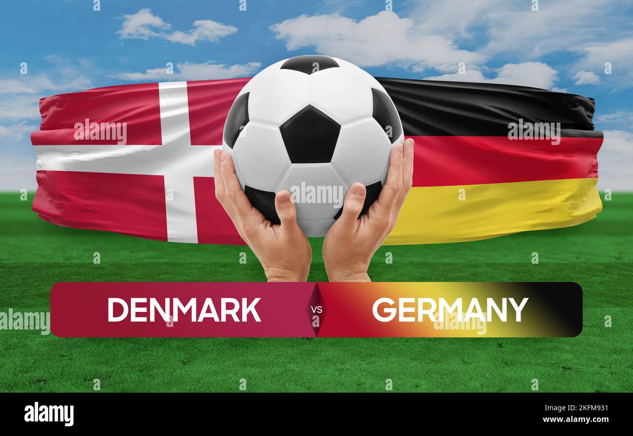 Euro 2022 germany denmark hi-res stock photography and images - Alamy