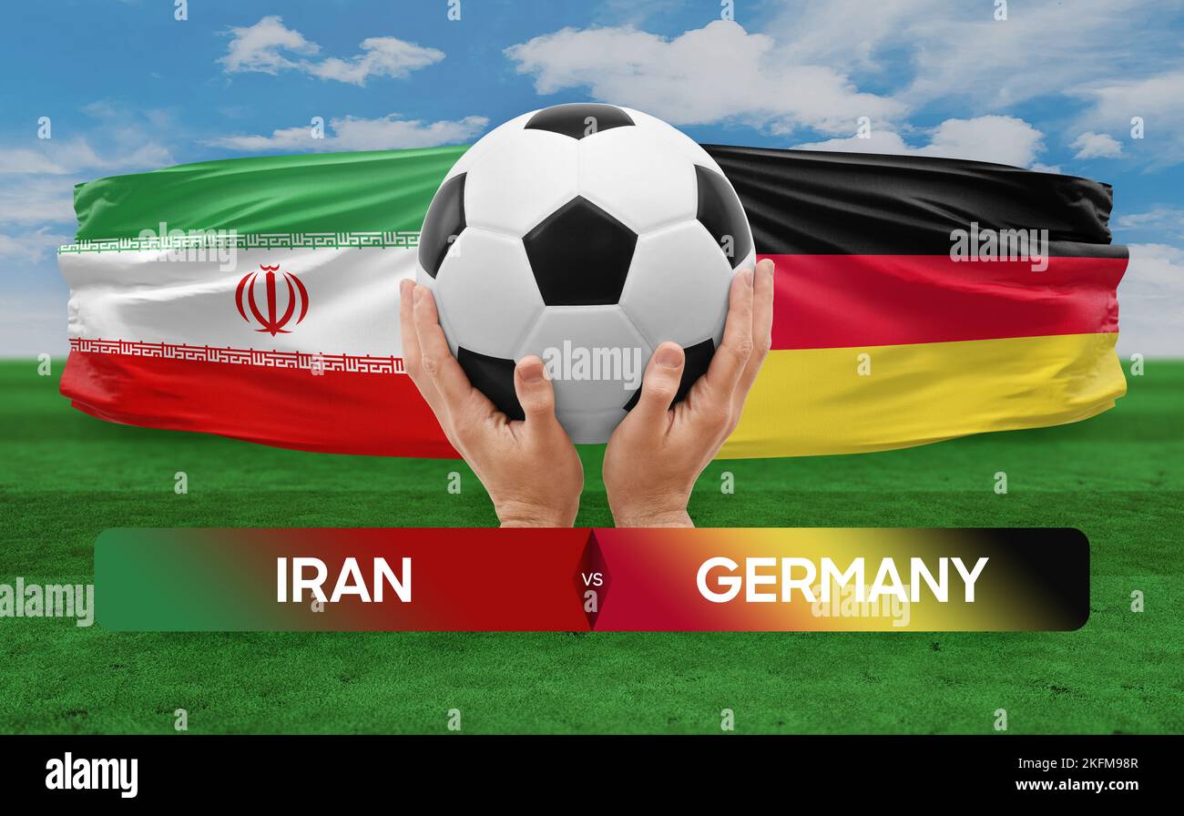 Iran vs Germany national teams soccer football match competition ...