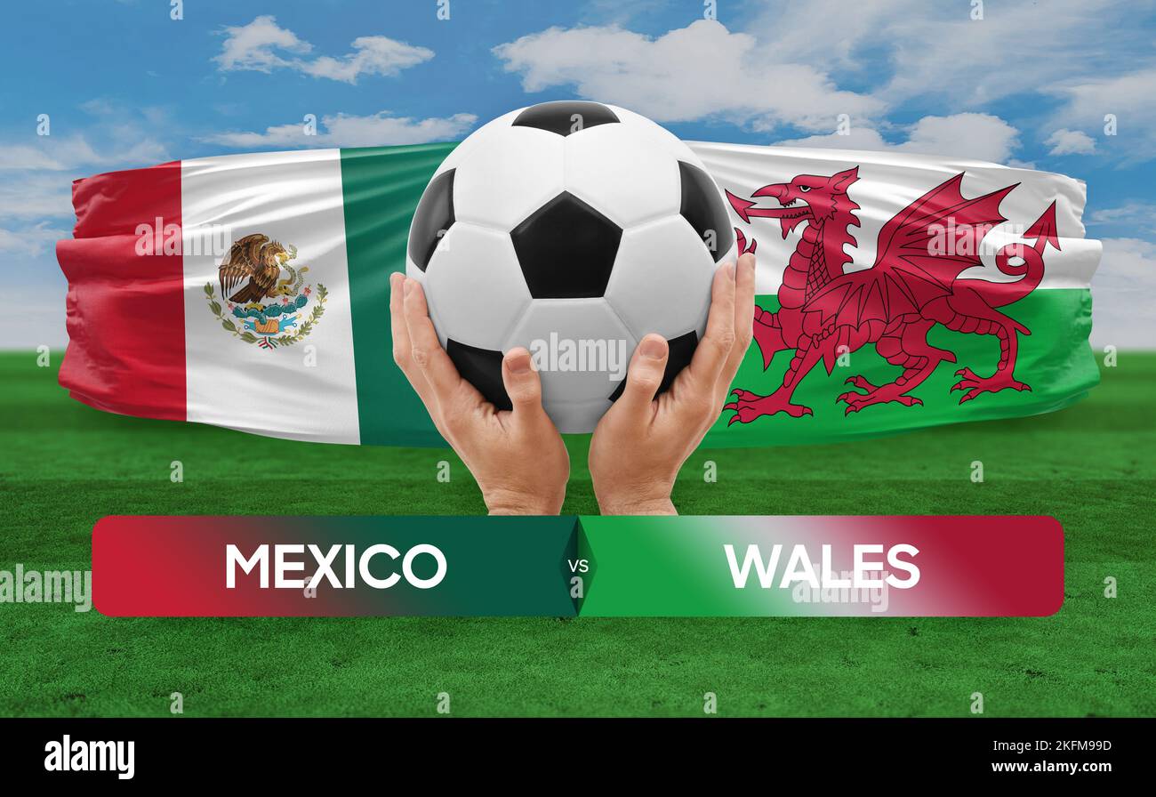 Mexico vs wales national teams soccer football match competition ...