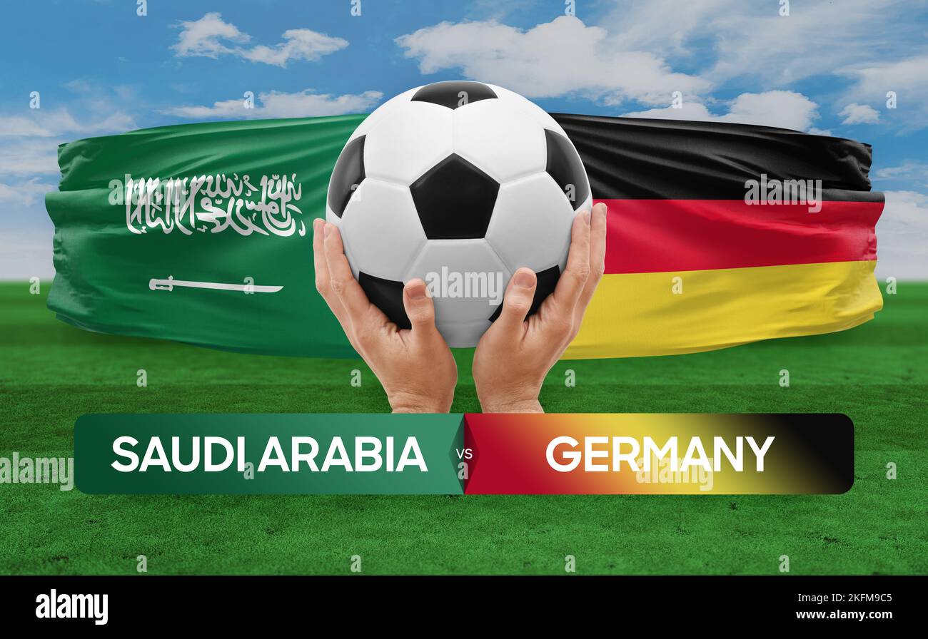 Saudi Arabia vs Germany national teams soccer football match ...