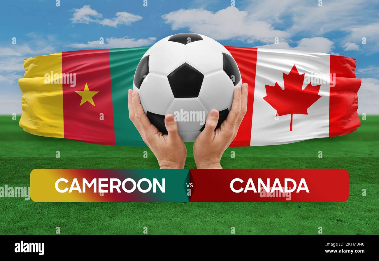 Cameroon vs Canada national teams soccer football match competition ...