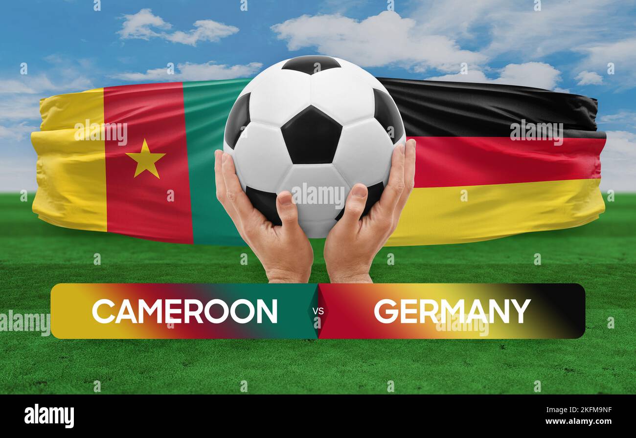 Cameroon vs Germany national teams soccer football match competition ...