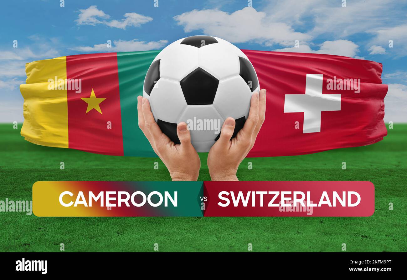 Cameroon vs Switzerland national teams soccer football match ...