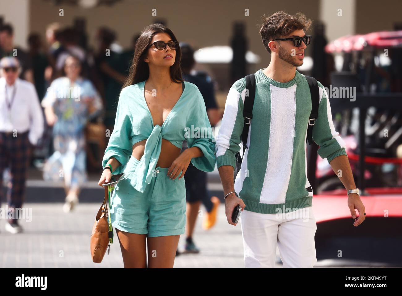 Girlfriend of pierre gasly hi-res stock photography and images - Alamy