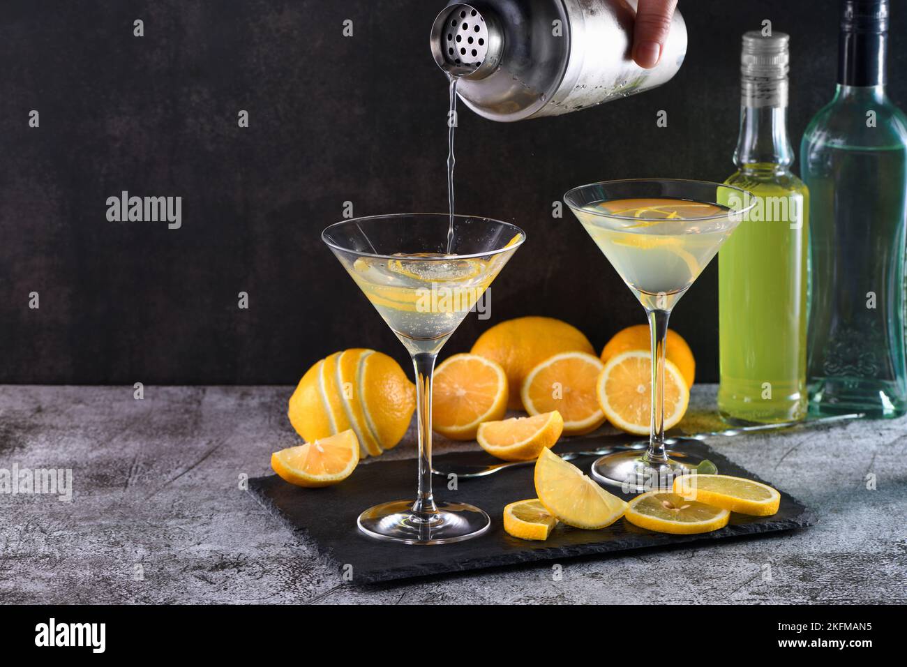 Lemon drop martini with zest offers a sophisticated twist to a cocktail ...