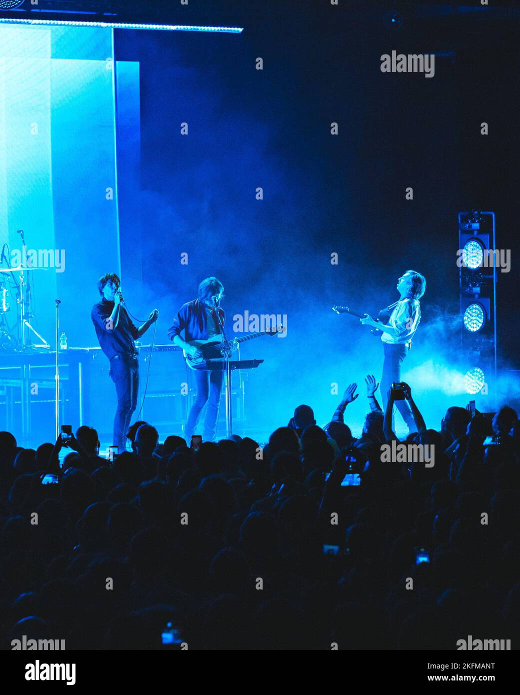 Milan, Italy, 18th Nov 2022. Phoenix perform live at Alcatraz in Milan ...