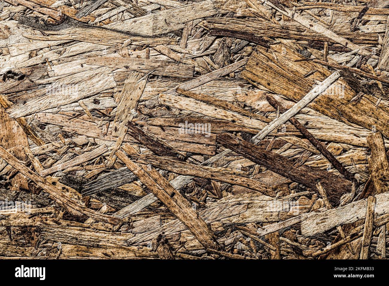 Plywood compressed panel horizontal view Stock Photo - Alamy