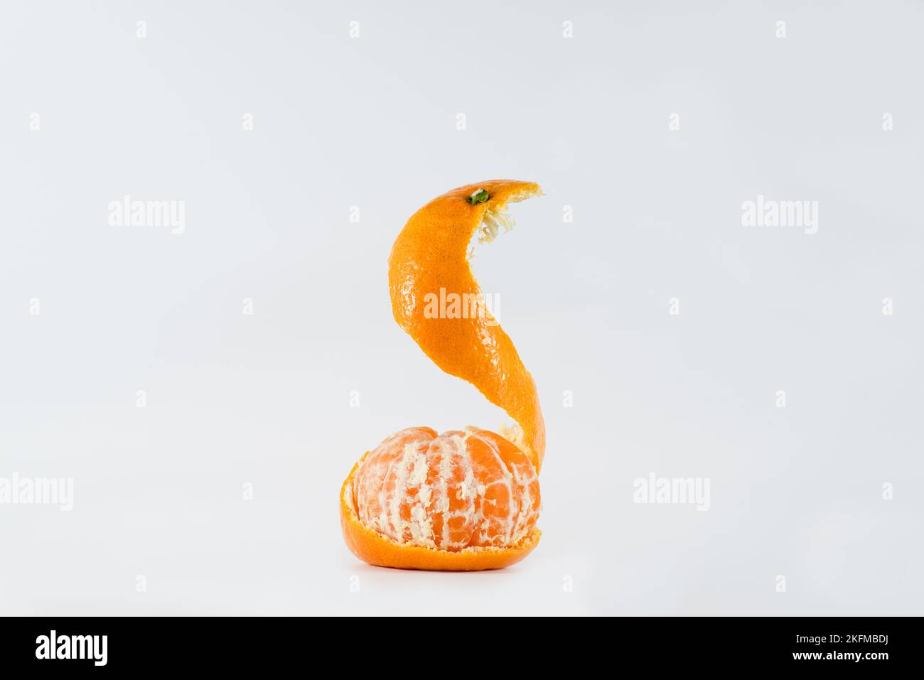 Slice ripe tangerine on hi-res stock photography and images - Alamy