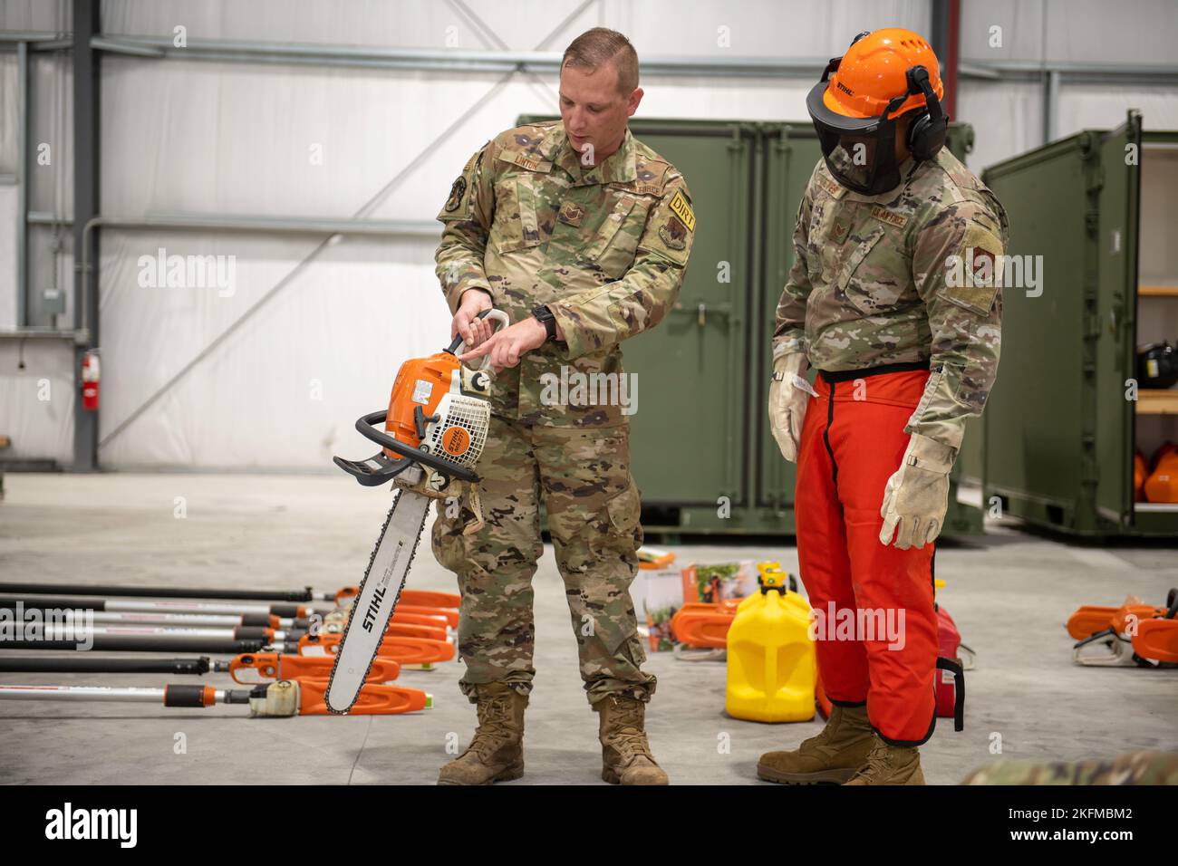 U.S. Air Force Tech Sgt. Chris Linton, a 202nd Rapid Engineer ...