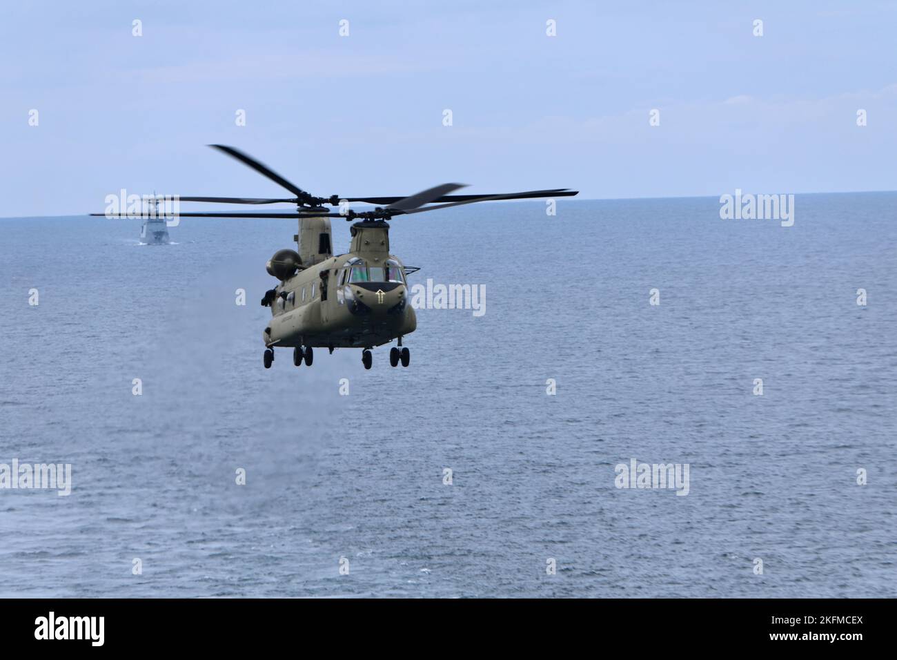 Soldiers from B Company, 3-2 General Support Aviation Battalion, 2nd Combat Aviation Brigade ...