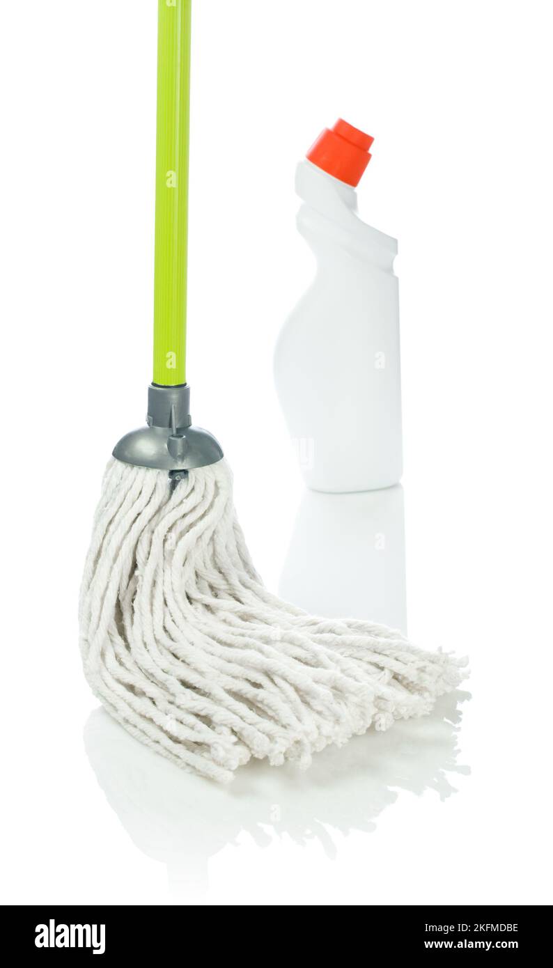 Cleaning mop Cut Out Stock Images & Pictures - Alamy