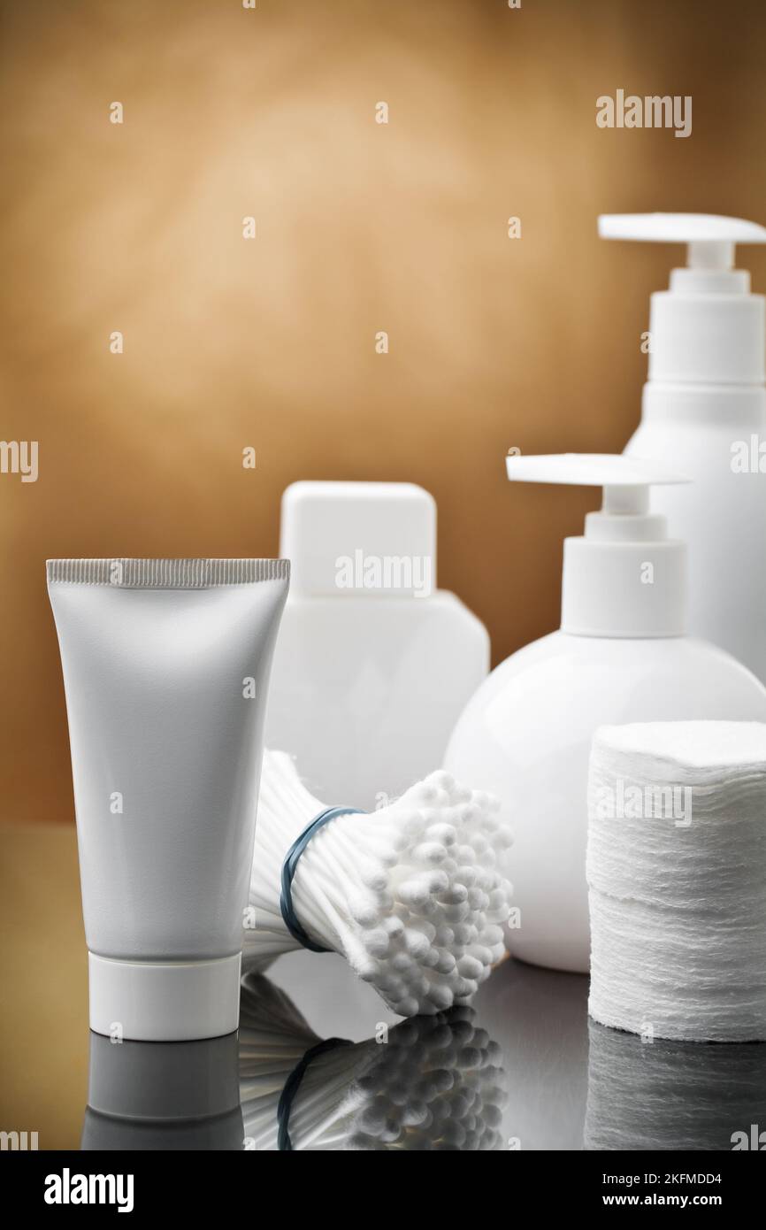 Set care accessories copyspace hi-res stock photography and images - Alamy