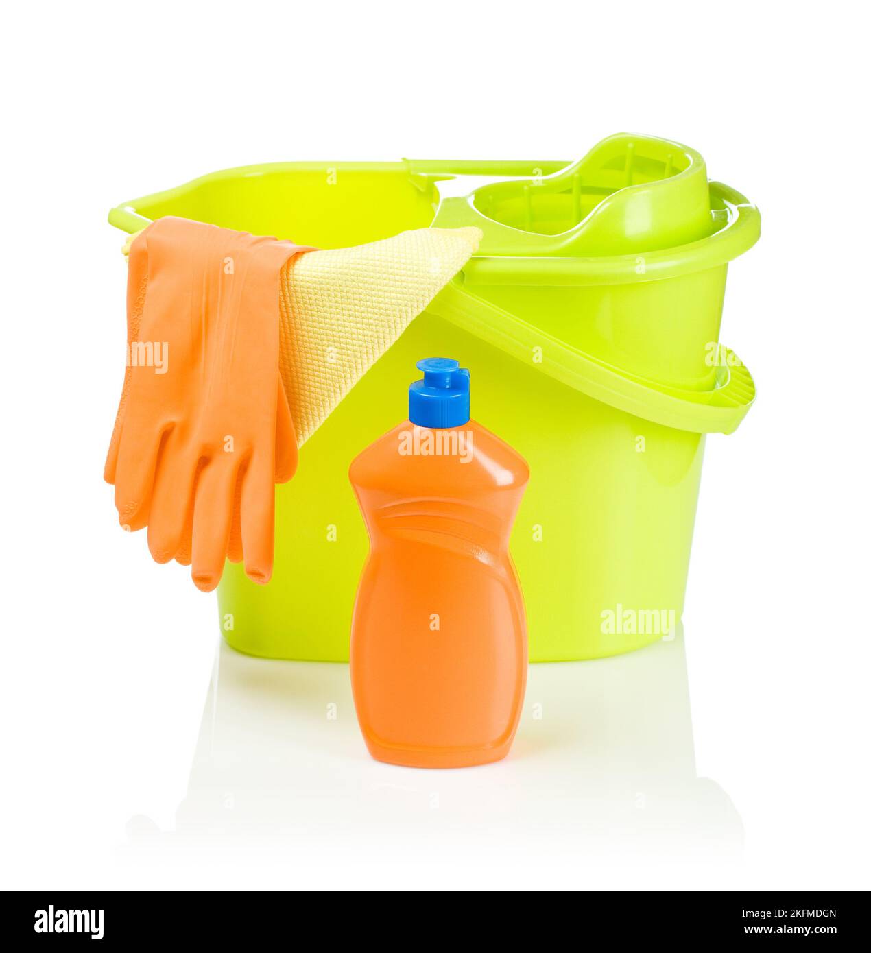 set of cleaning items Stock Photo - Alamy