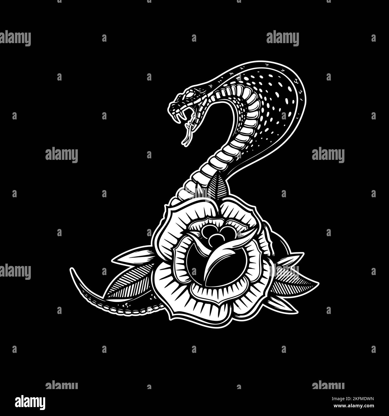 Floral serpent hi-res stock photography and images - Alamy