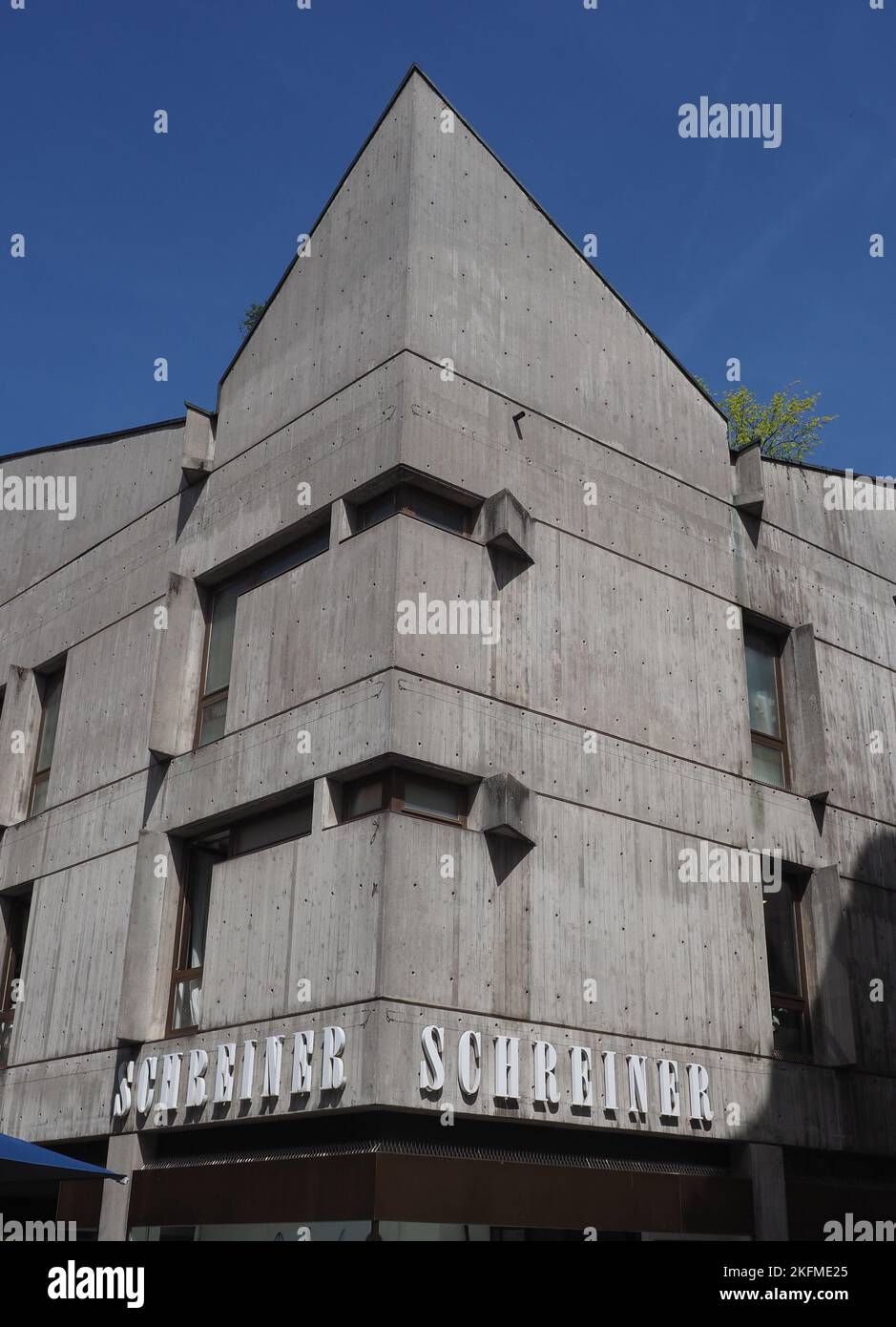 REGENSBURG, GERMANY - CIRCA JUNE 2022: Schreiner Building by architect ...