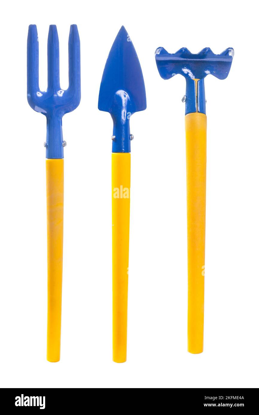 Set summer objects hand Cut Out Stock Images & Pictures - Alamy