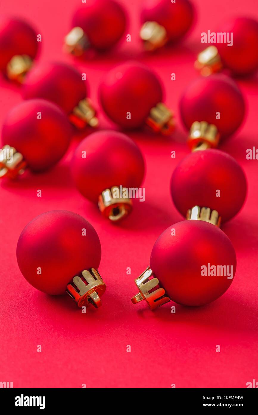Small red objects set hi-res stock photography and images - Alamy