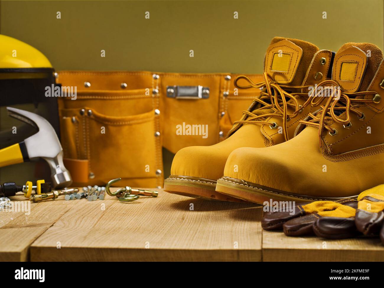 set of working tools Stock Photo - Alamy