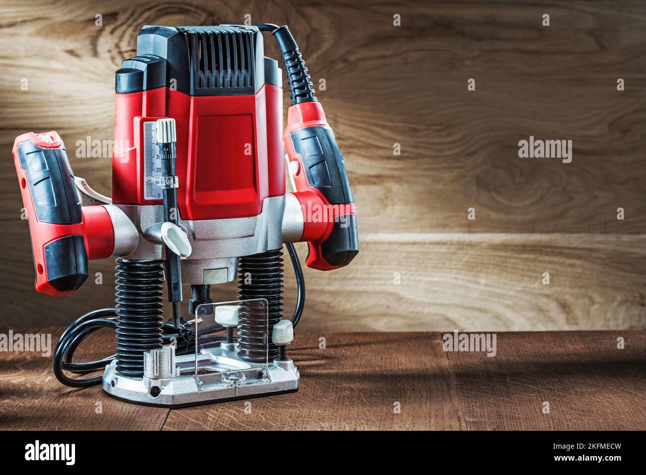 side view red speed variable power small plunge router milling machine ...