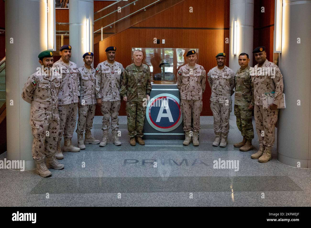 U.S. Army Central hosted leaders from the United Arab Emirates Land ...
