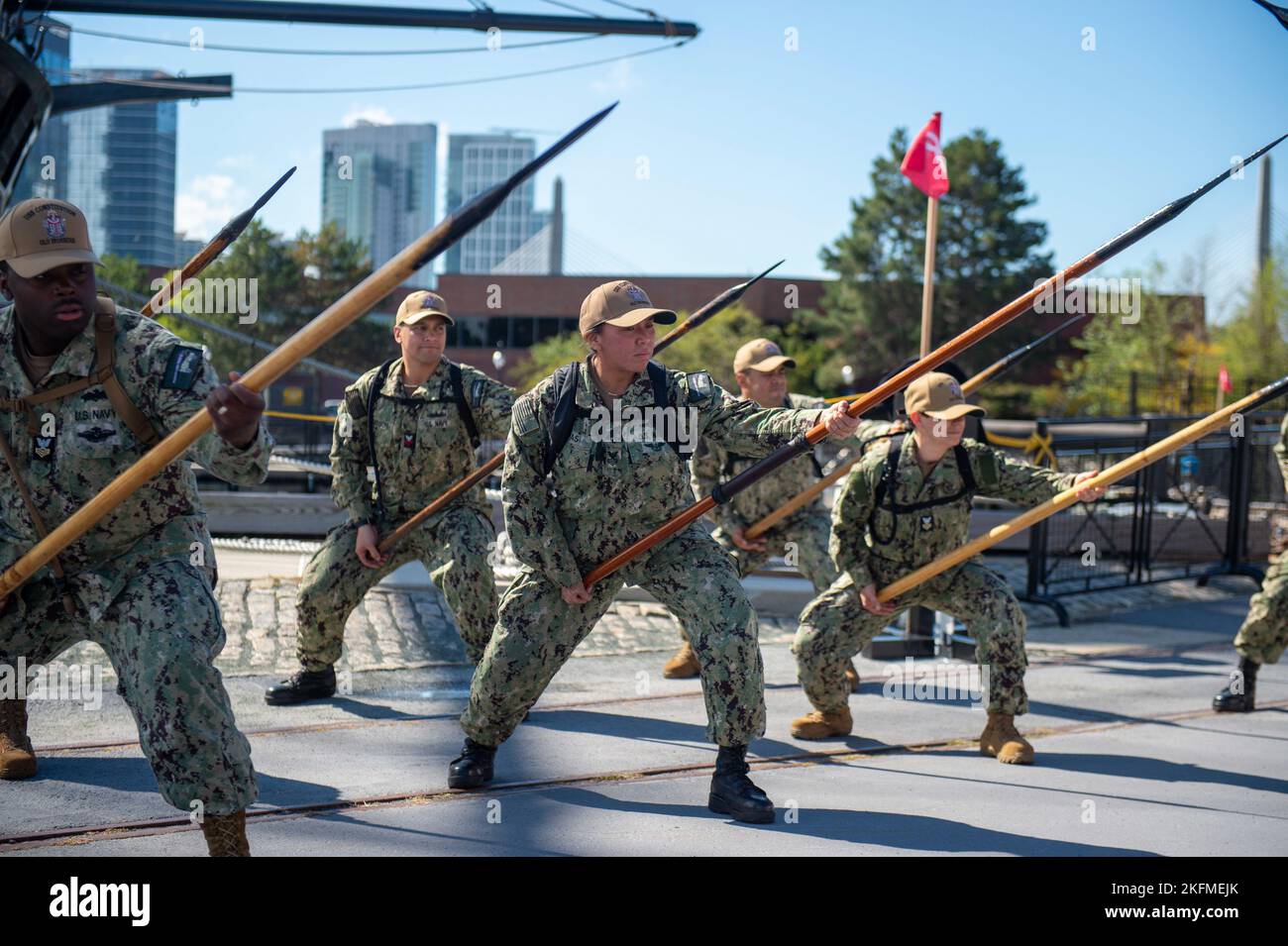BOSTON (Sept. 27, 2022) U.S. Navy petty officers first class, selected ...