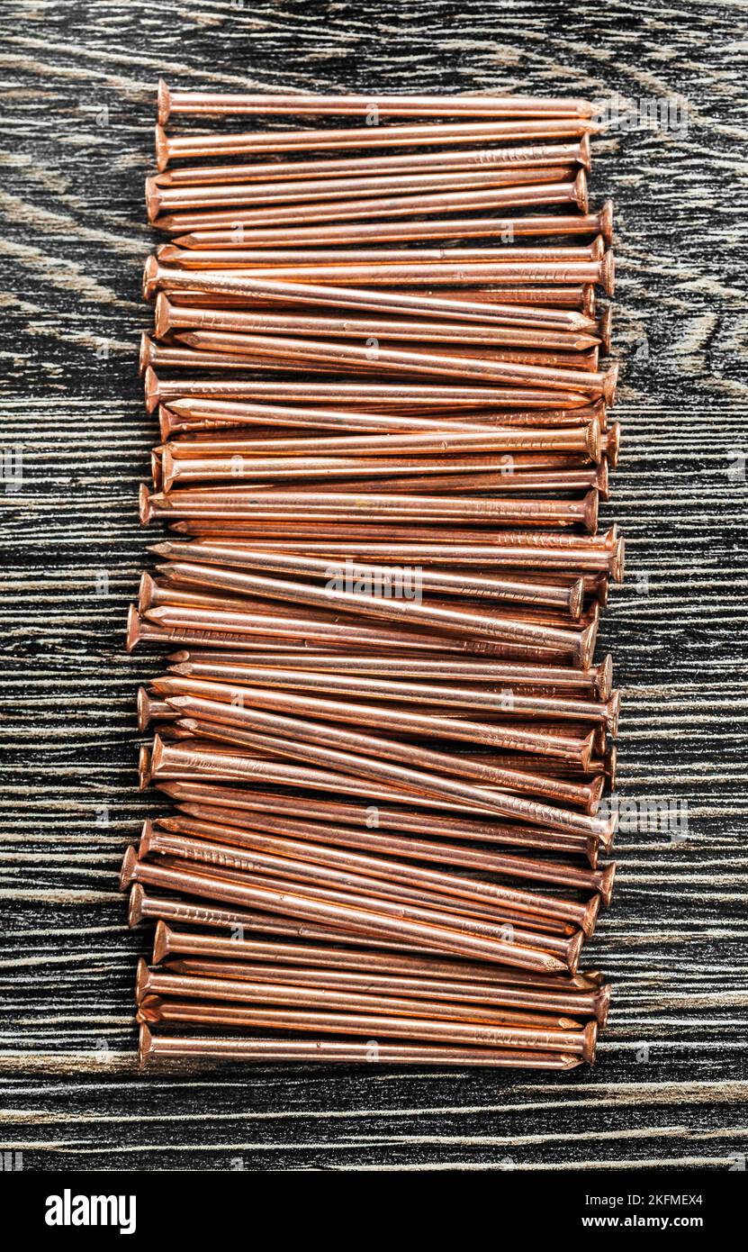 Stack nails hi-res stock photography and images - Alamy