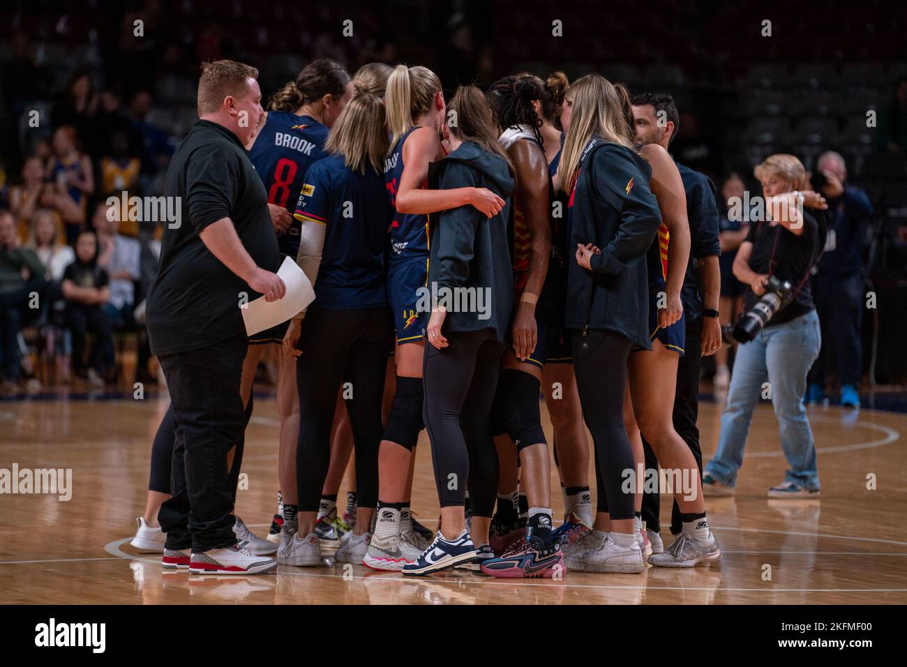 Adelaide, South Australia, November 19th 2022: Adelaide Lightning ...