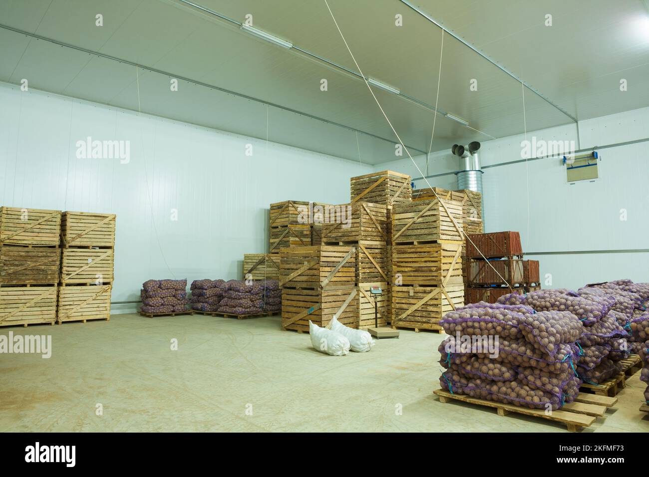 Potato storage warehouse hi-res stock photography and images - Alamy