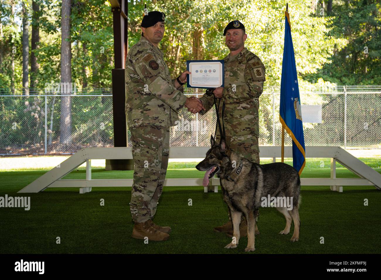 Lt. Col. Michael Wetlesen, 4th Security Forces Squadron commander ...