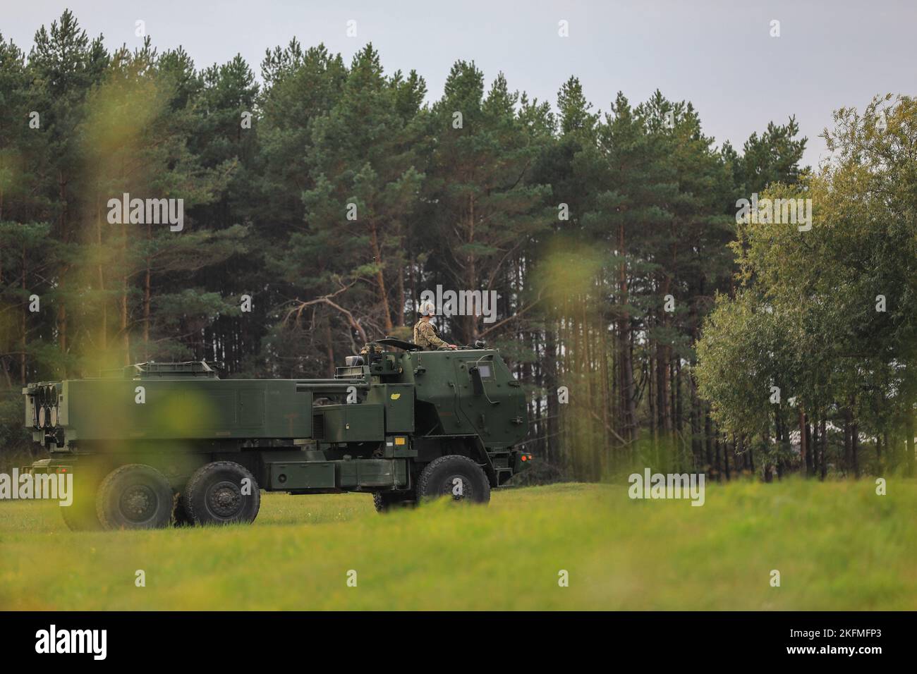 U.S. Army Sgt. Jacob J. Keefe, a High Mobility Artillery Rocket System ...