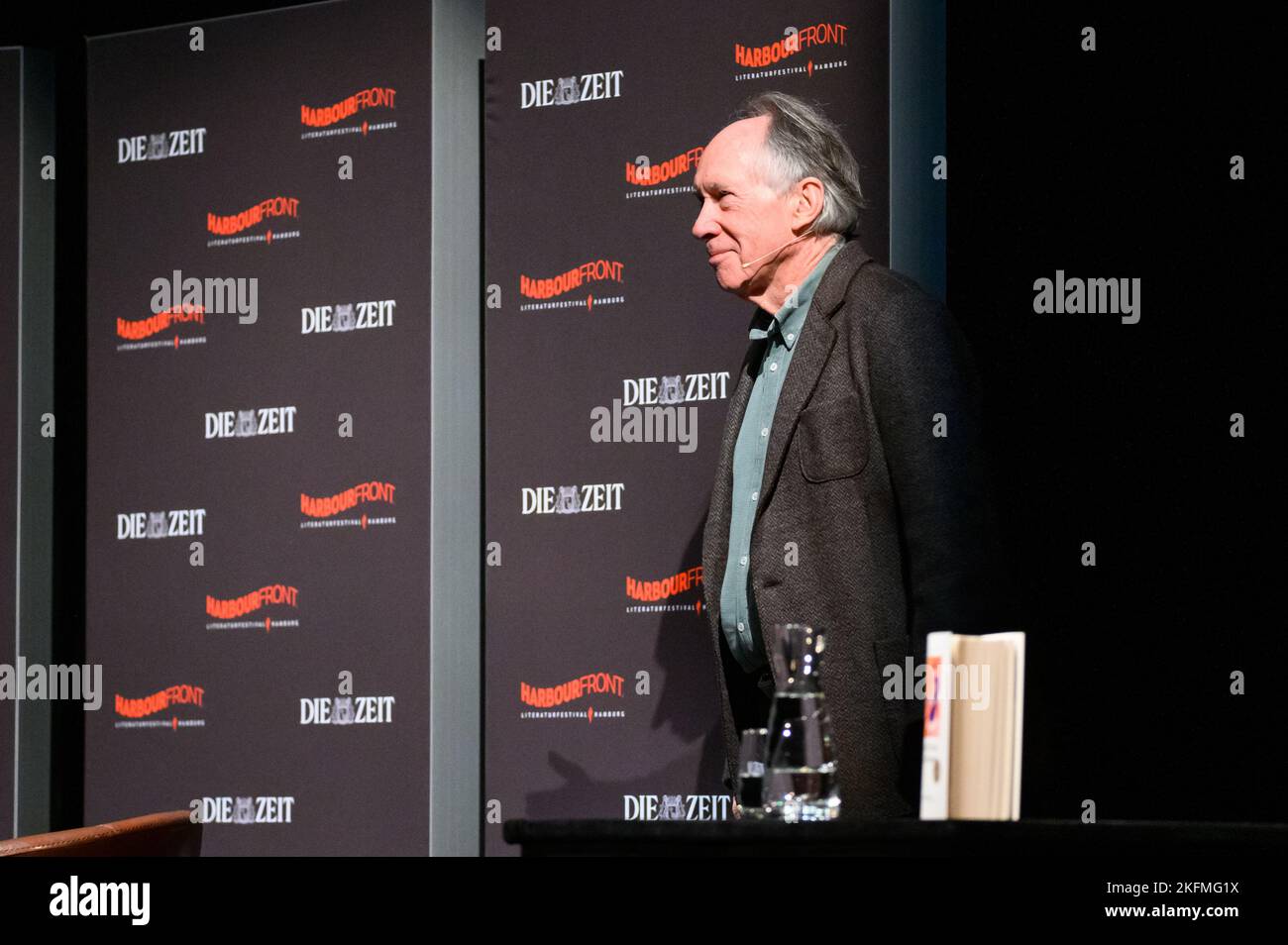 18 November 2022, Hamburg: Ian McEwan, British writer, comes to the ...