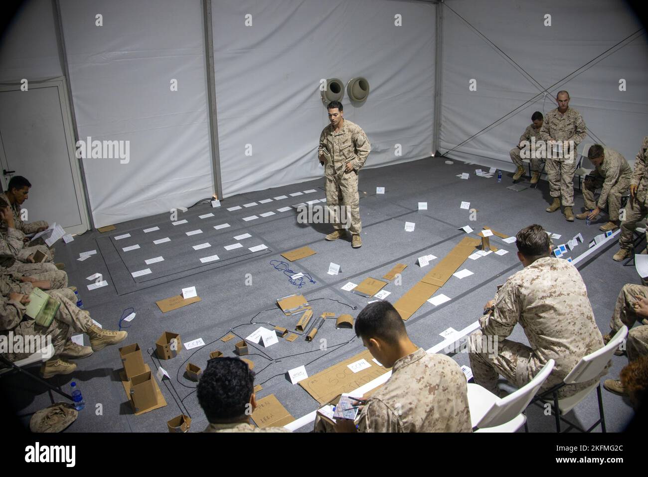 U.S. Marine Corps Capt. Paul Zimmerman, company commander for India ...